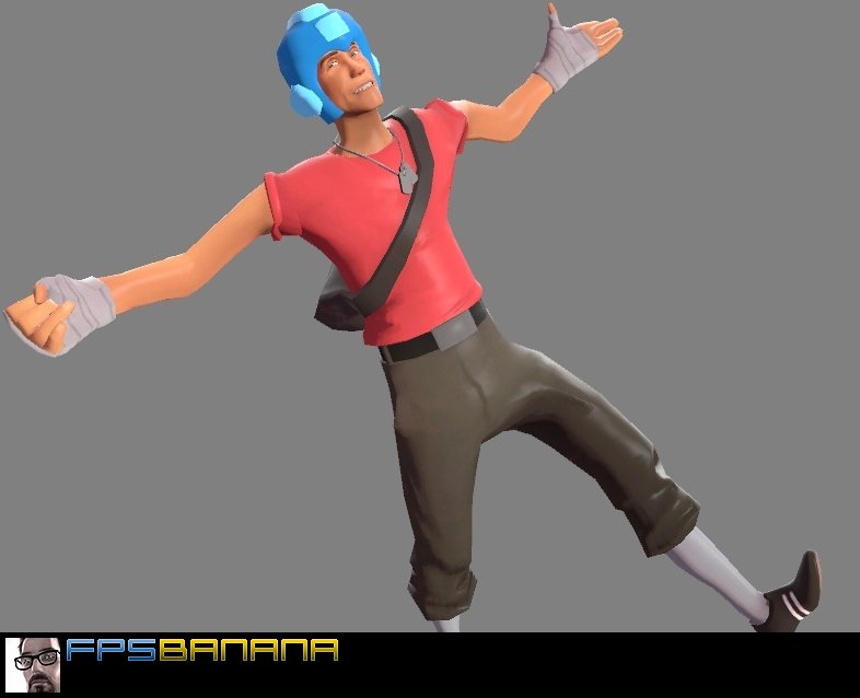 Megaman Helmet Mod for Team Fortress 2 | TF2 Mods
