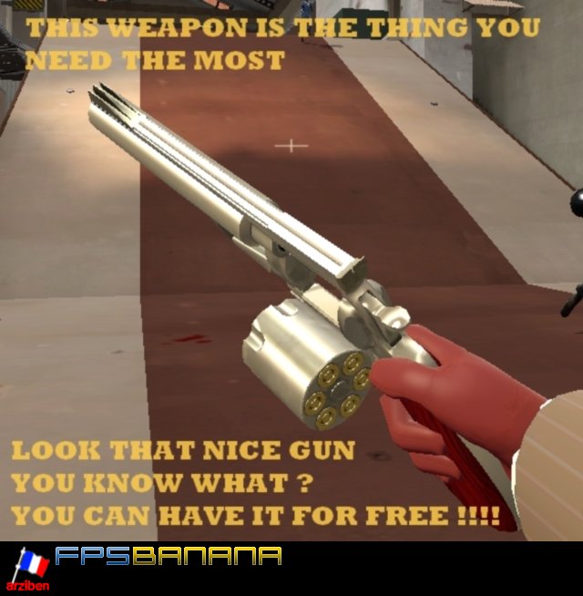 the clean ambassador NOW WITH FIRE (and hole) Mod for Team Fortress 2 ...
