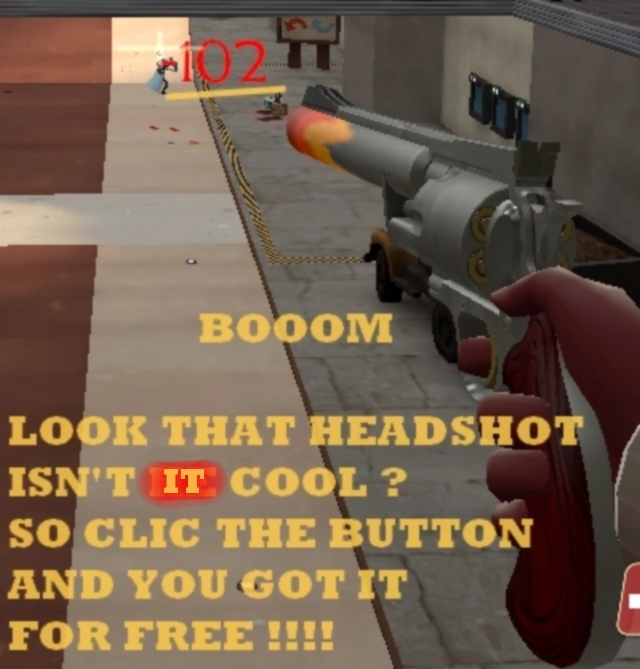 the clean ambassador NOW WITH FIRE (and hole) Mod for Team Fortress 2 ...