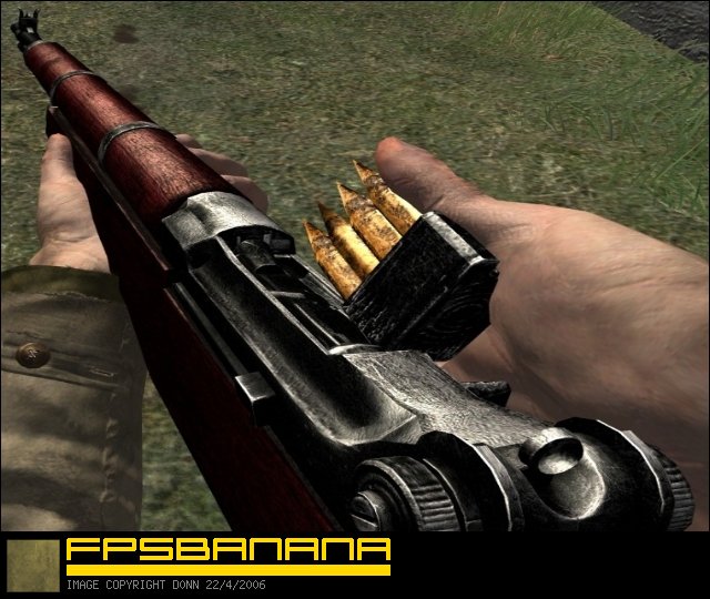 DeltaForceOperator's USMC Ceremony M1 Garand Skin [Call of Duty 2 ] [Mods]