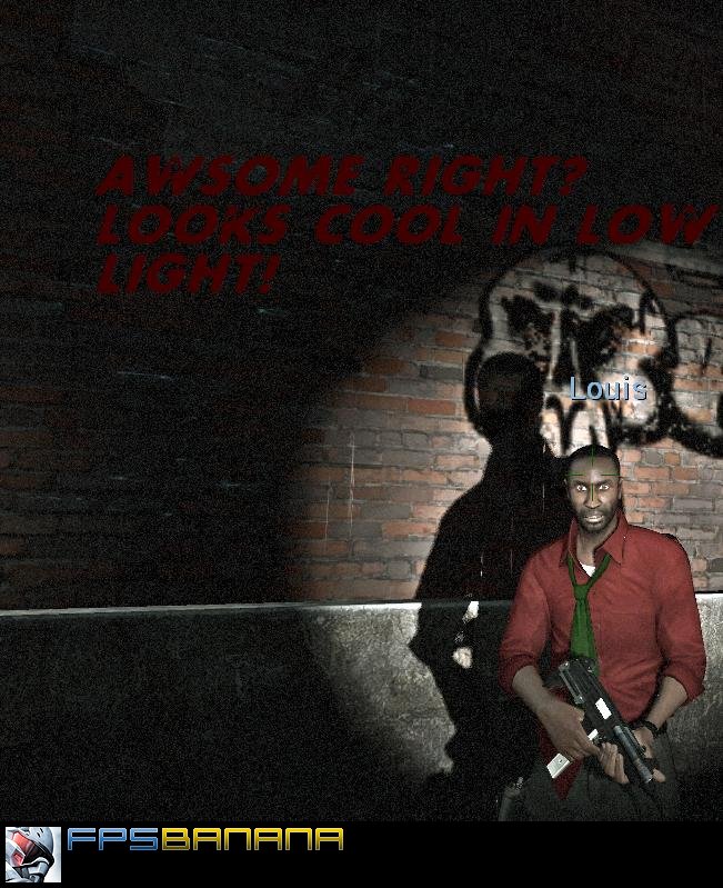Nice Dark Cool Louis Mod for Left 4 Dead | L4D Mods