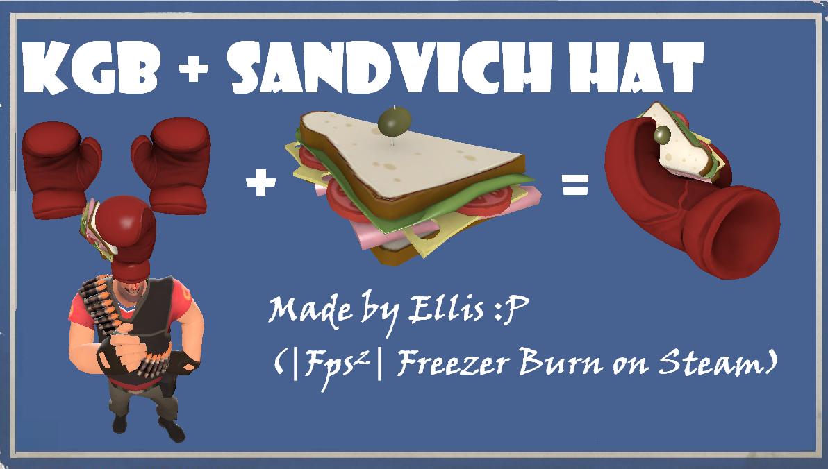 KGB + Sandvich Hat [Team Fortress 2] [Mods]