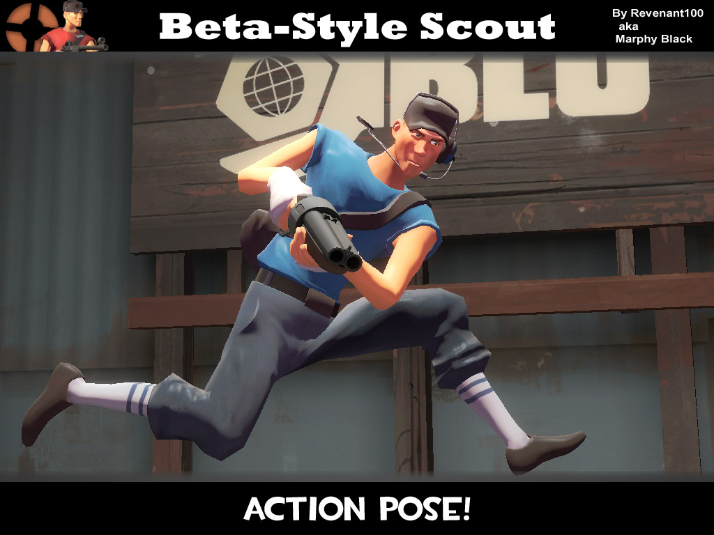 Beta-Style Scout Mod for Team Fortress 2 | TF2 Mods