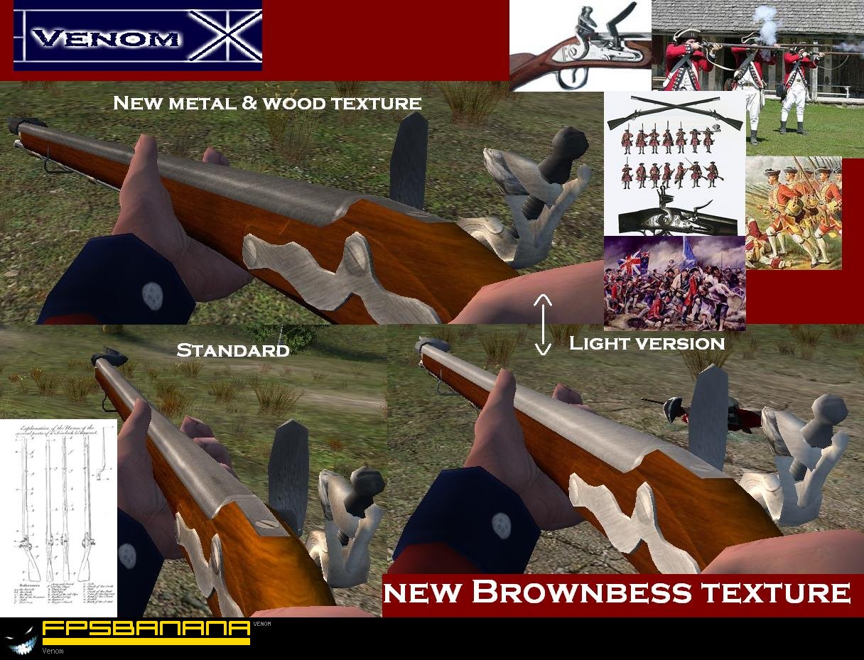 Brownbess musket Mod for Battle Grounds II | BG2 Mods