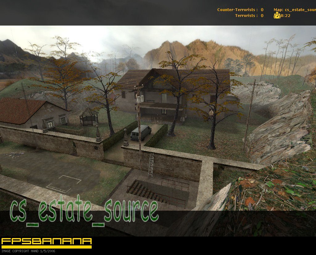 cs_estate_source Mod for Counter-Strike: Source | CS:S Mods