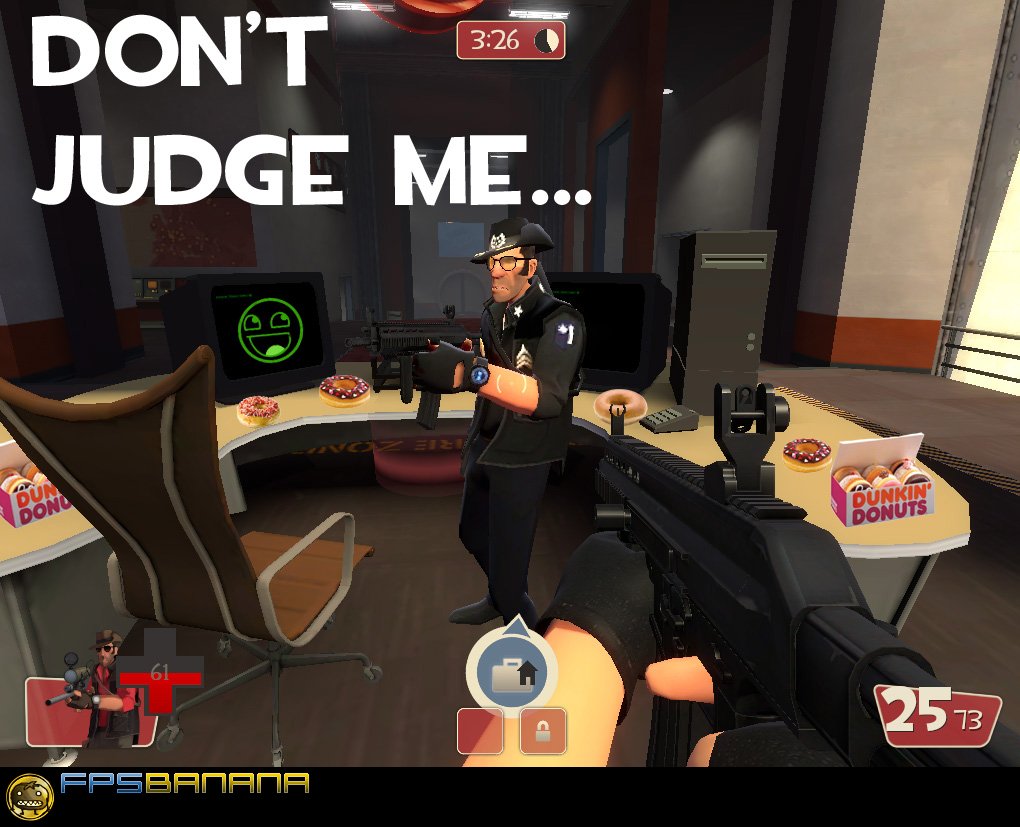 Canadian Police Force vs SWAT Snipers [Team Fortress 2] [Mods]