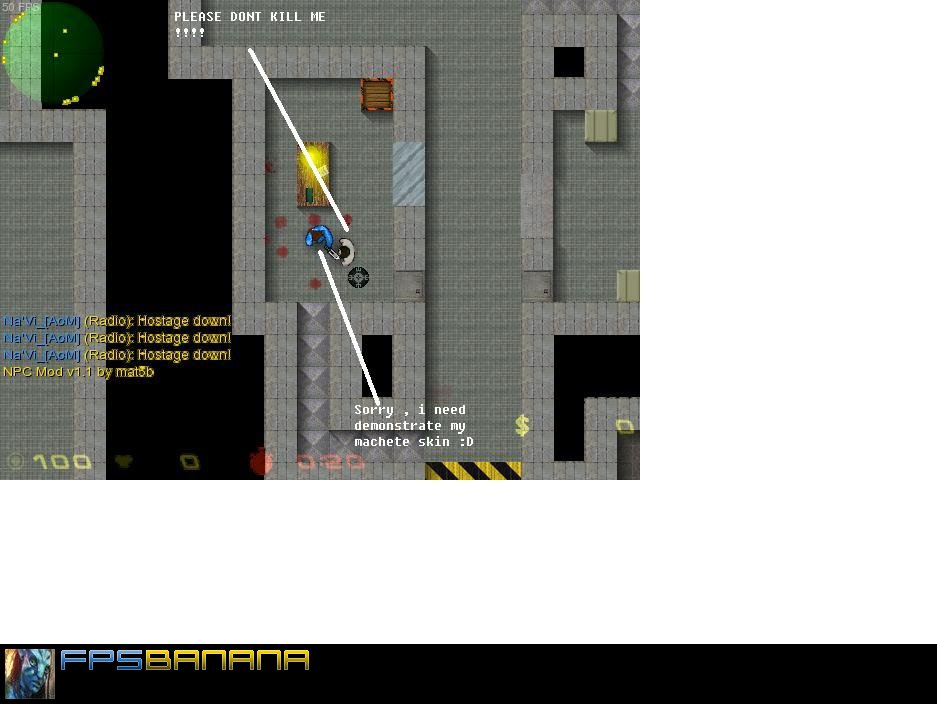 James Camerons Avatar Robot Knife [CS2D] [Mods]