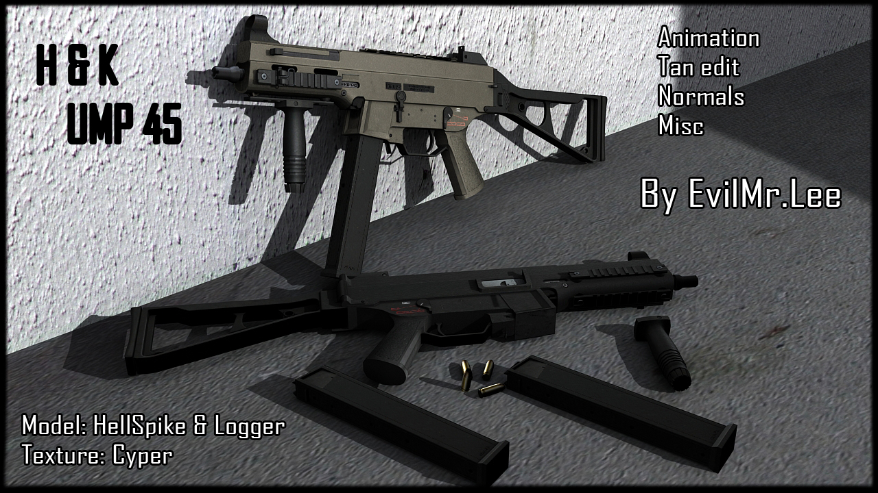 H&K UMP45 Mod for Counter-Strike: Source | CS:S Mods