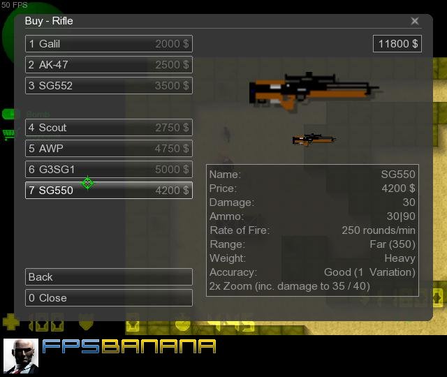 MW2 | WA 2000 Sniper Rifle [CS2D] [Mods]