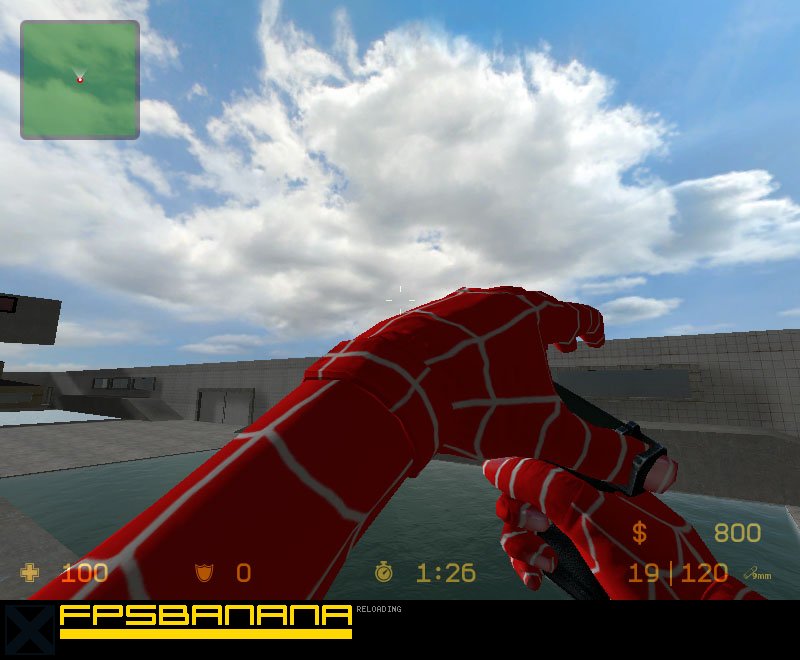 Spider-Man Gloves Mod for Counter-Strike: Source | CS:S Mods