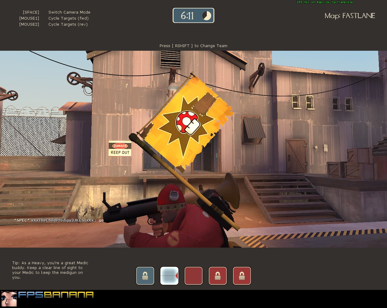 Mario's Mushroom Buff Banners (No-Pixel) [Team Fortress 2] [Mods]