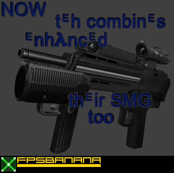 gordons enhanced smg Mod for Half-Life 2 | HL2 Mods