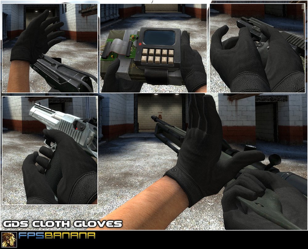 gD's Cloth Gloves Mod for Counter-Strike: Source | CS:S Mods