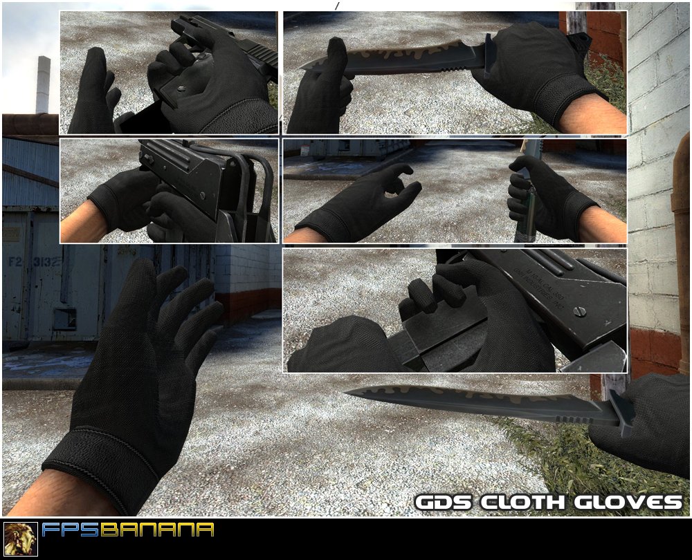 gD's Cloth Gloves Mod for Counter-Strike: Source | CS:S Mods
