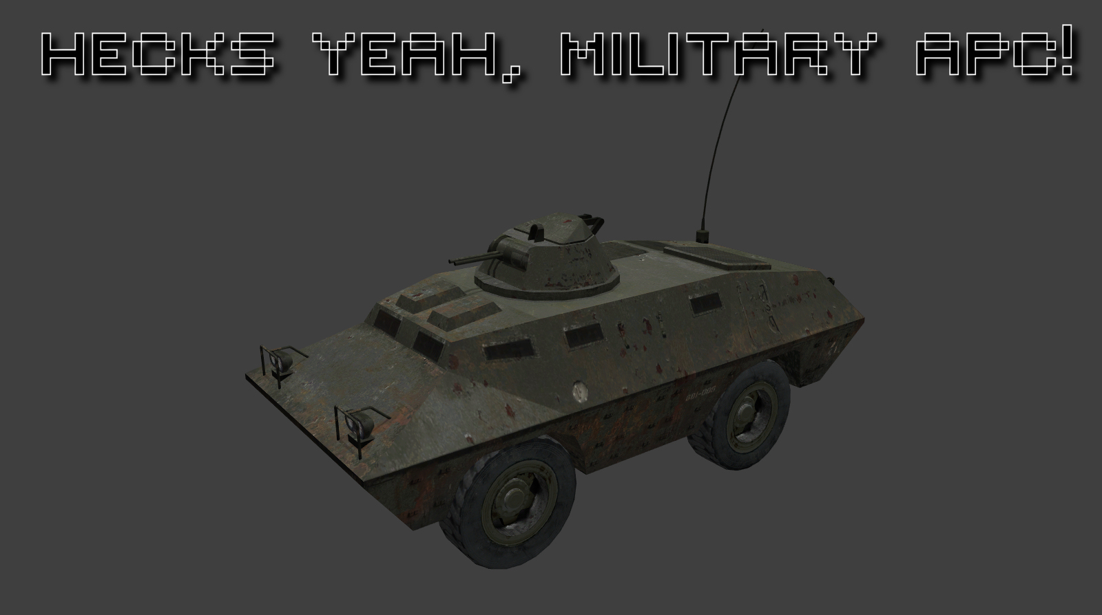 Military APC Mod for Half-Life 2 | HL2 Mods