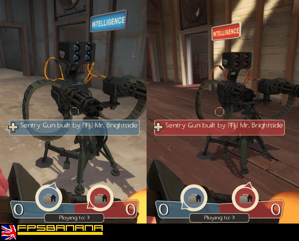 Neon based buildables Mod for Team Fortress 2 | TF2 Mods