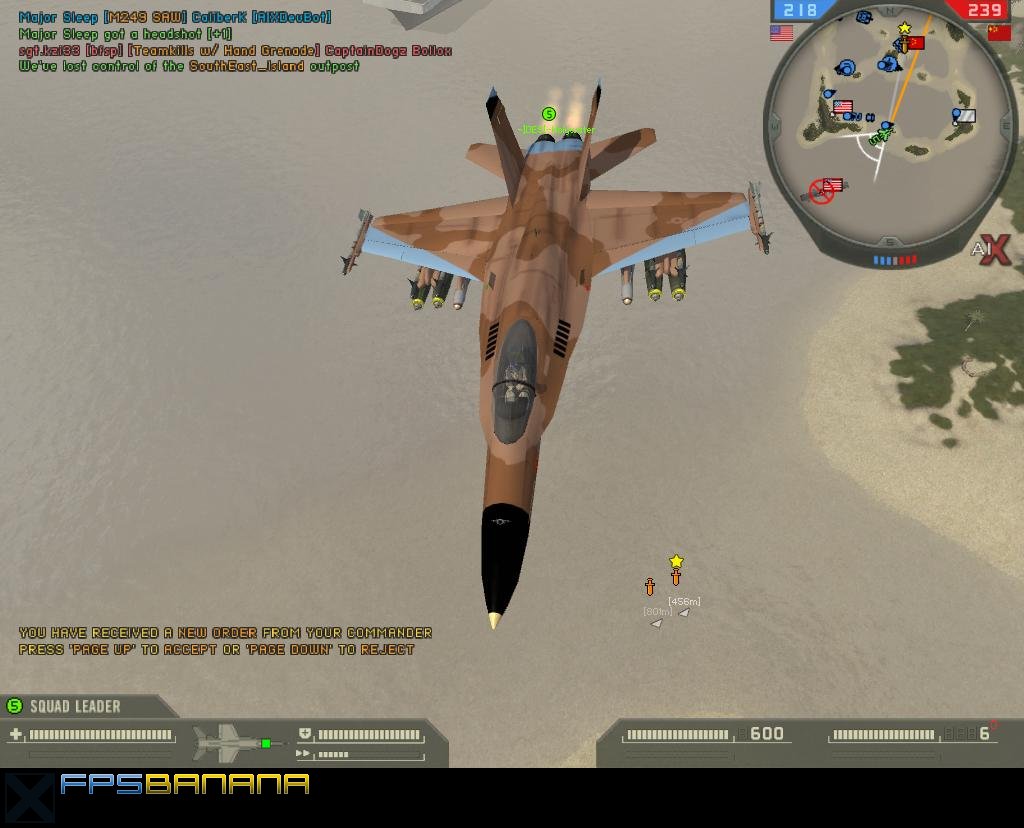 F18 Aggressor Mod for Battlefield 2 | BF2 Mods