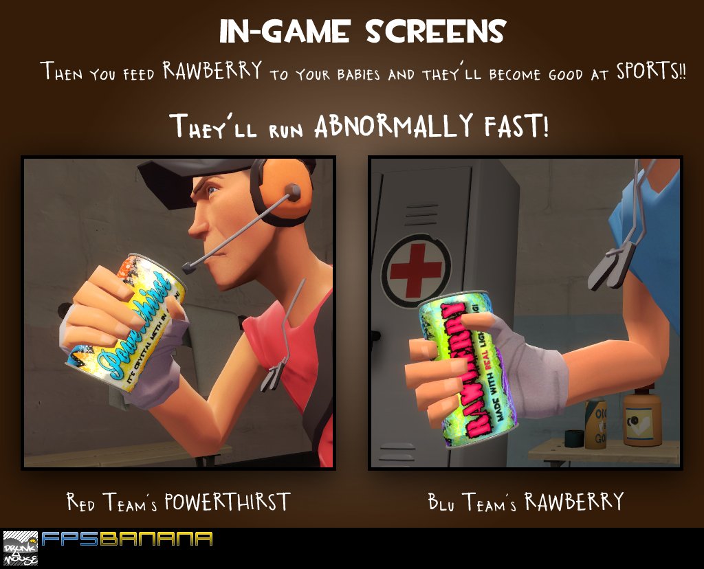Powerthirst & Rawberry Mod for Team Fortress 2 | TF2 Mods
