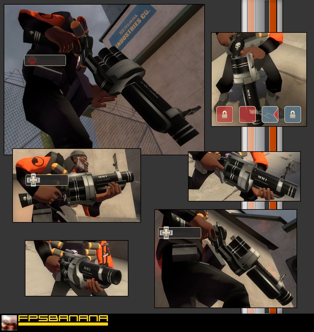 skull grenade launcher Mod for Team Fortress 2 | TF2 Mods
