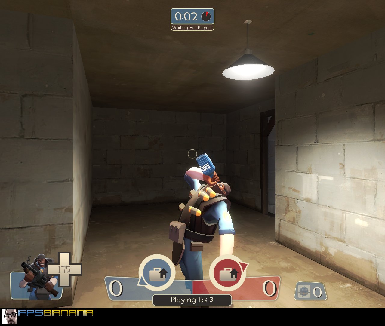 Bawls Bottle BLUE [Team Fortress 2] [Mods]