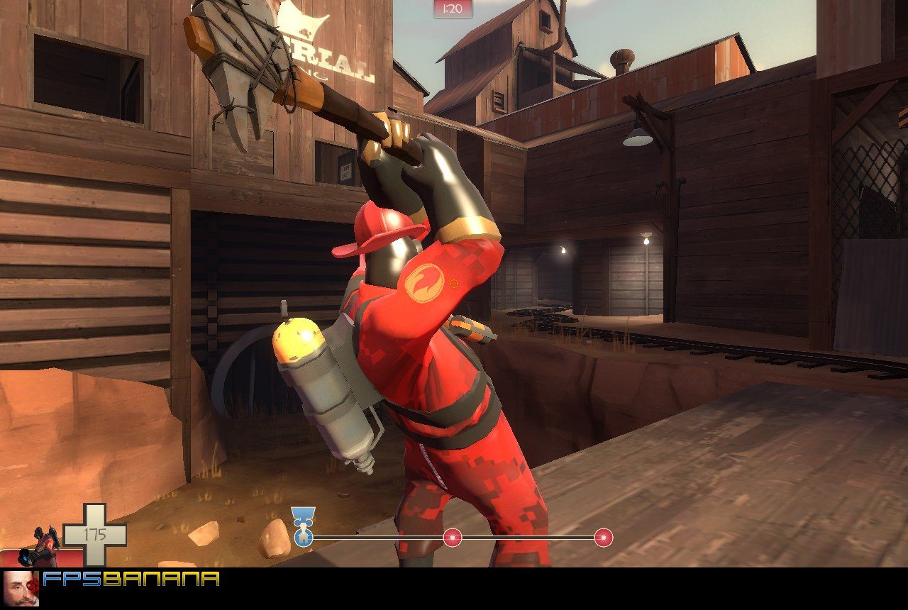 Camo pyros with zippers in the back Mod for Team Fortress 2 | TF2 Mods