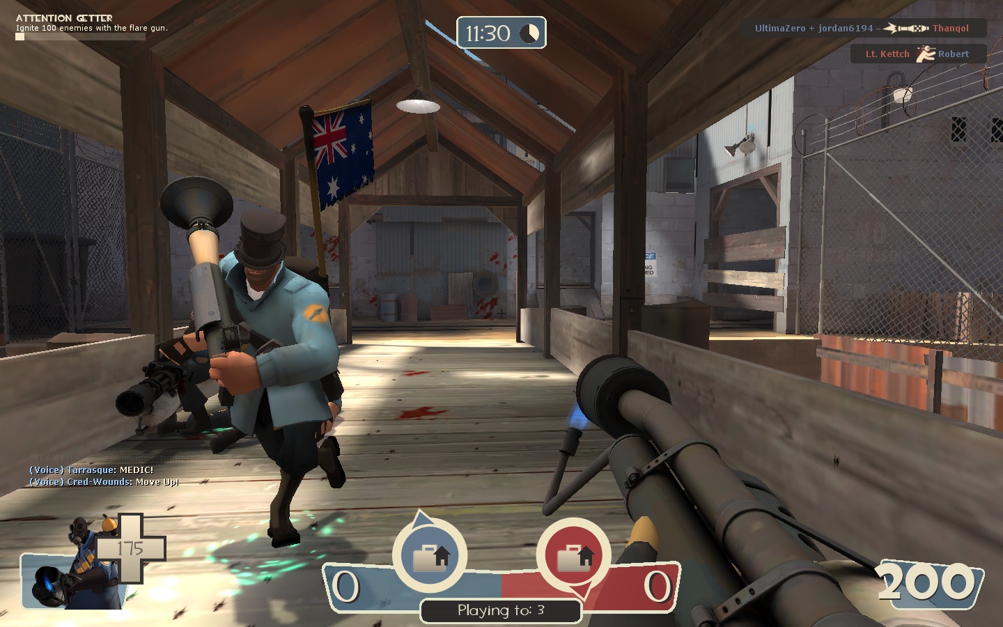 Australian Flag Buff Banner [Team Fortress 2] [Mods]