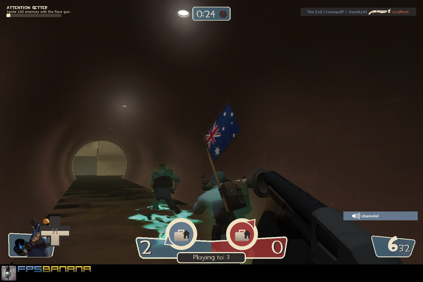 Australian Flag Buff Banner [Team Fortress 2] [Mods]