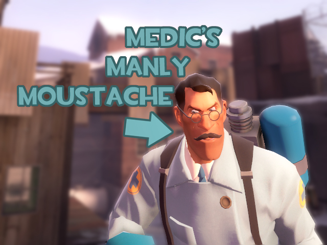 Medic's Manly Moustache Mod for Team Fortress 2 | TF2 Mods