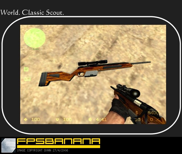 Classic Scout Mod for Counter-Strike: Source | CS:S Mods