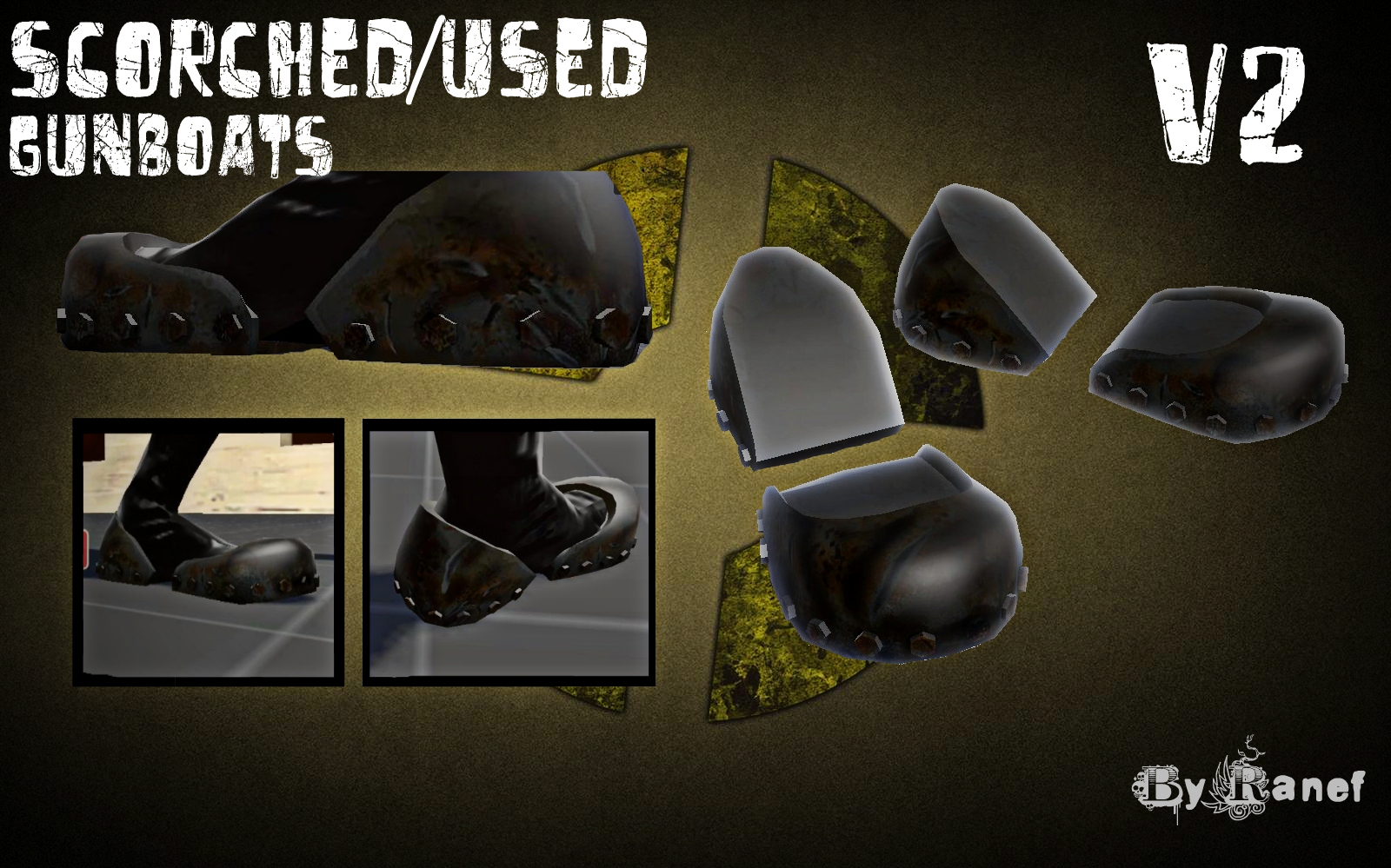 Scorched/Used Gunboats (V2) Mod for Team Fortress 2 | TF2 Mods