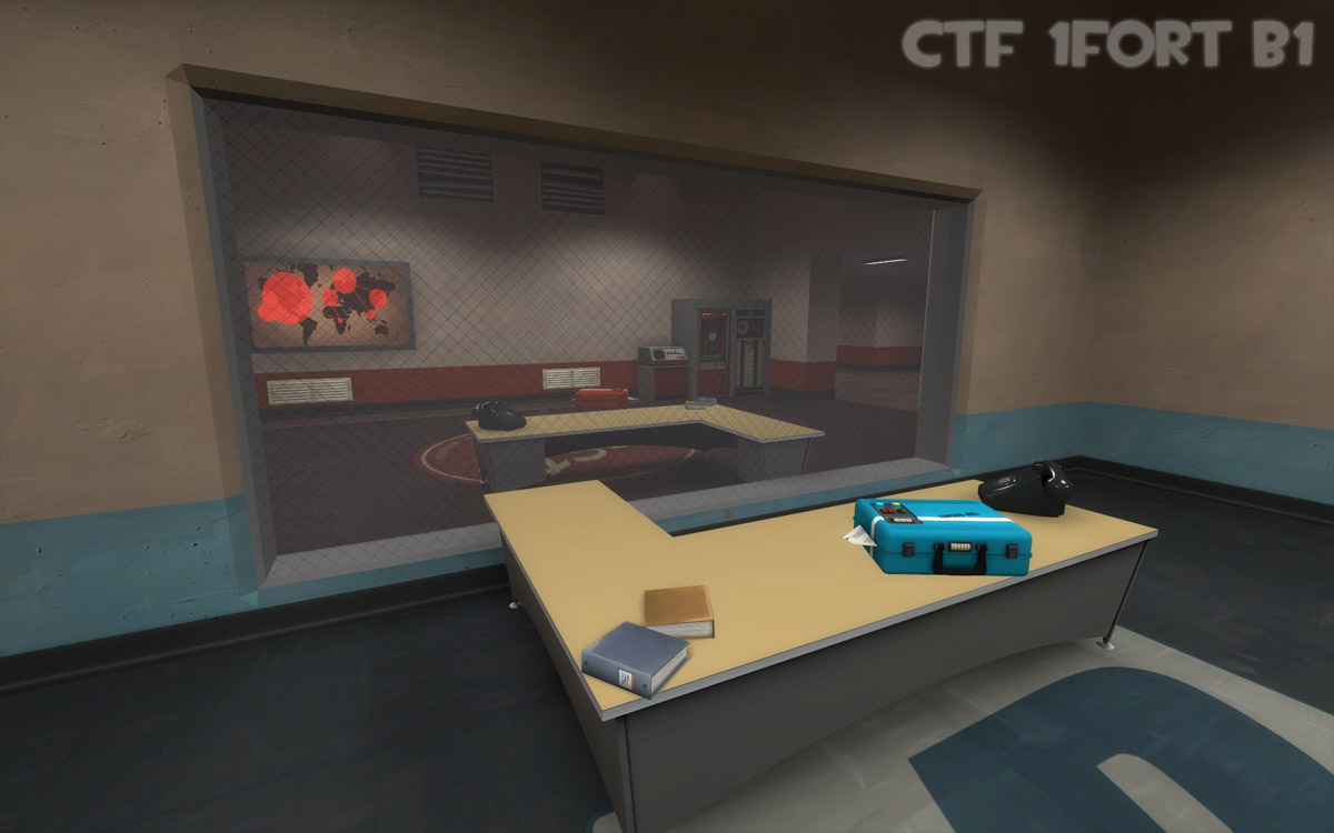 ctf_1fort_b1 [Team Fortress 2] [Mods]
