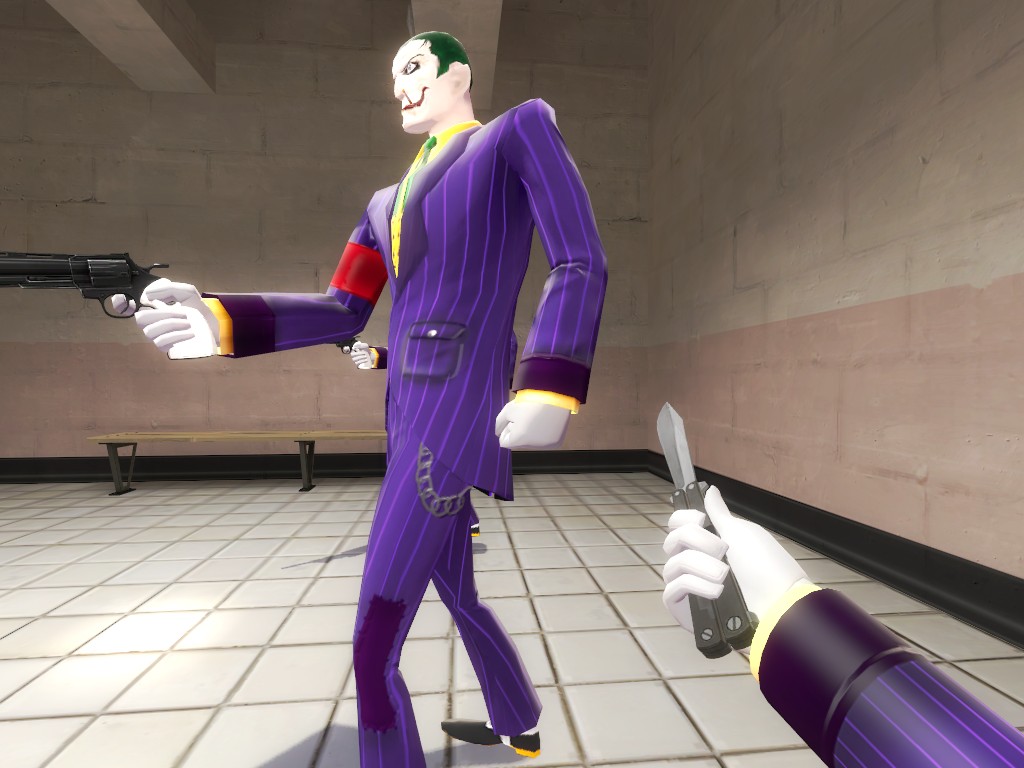 the joker vs the riddler v2! [Team Fortress 2] [Mods]