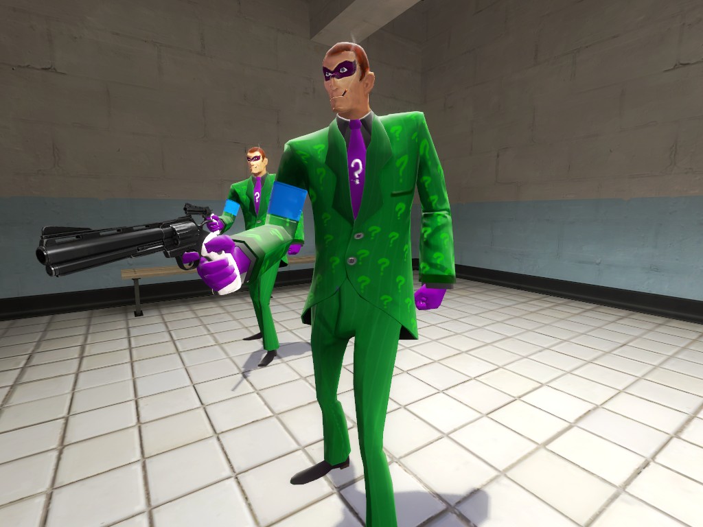 the joker vs the riddler v2! [Team Fortress 2] [Mods]