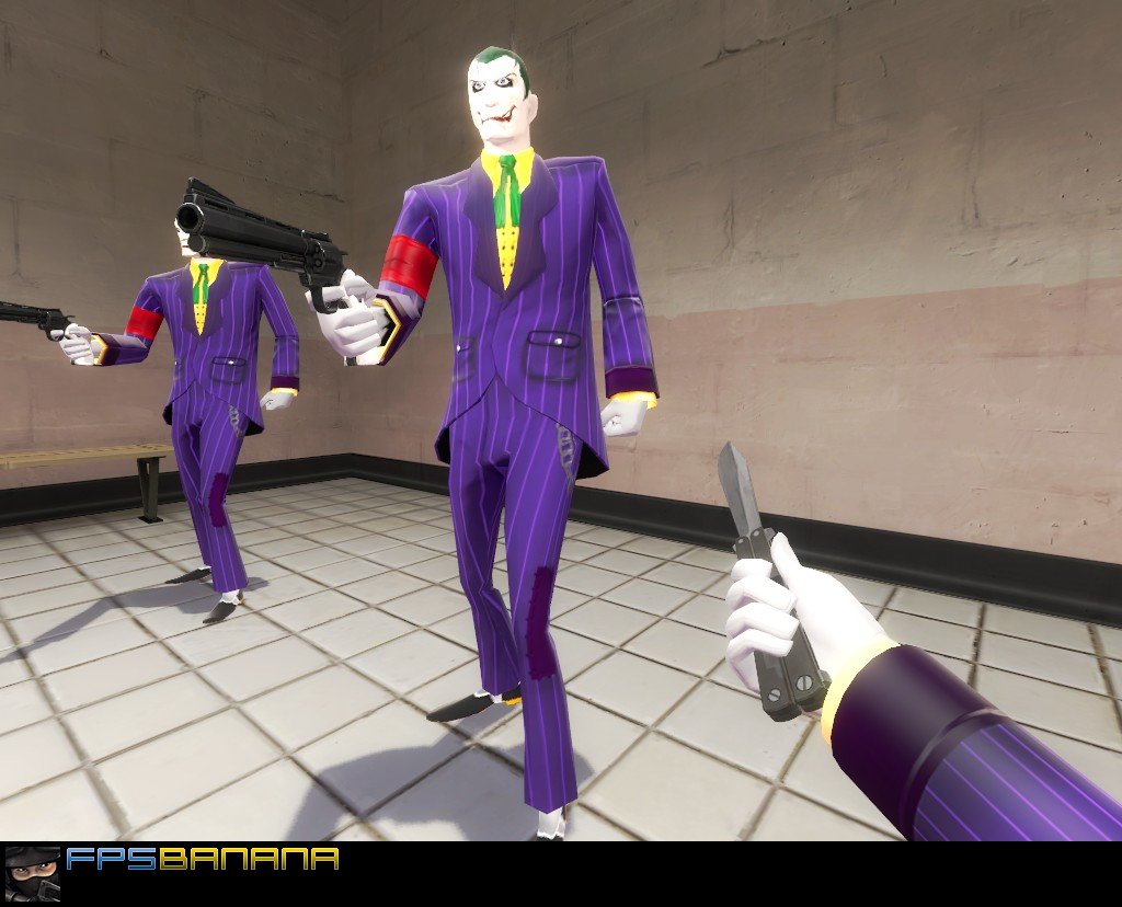 the joker vs the riddler v2! [Team Fortress 2] [Mods]