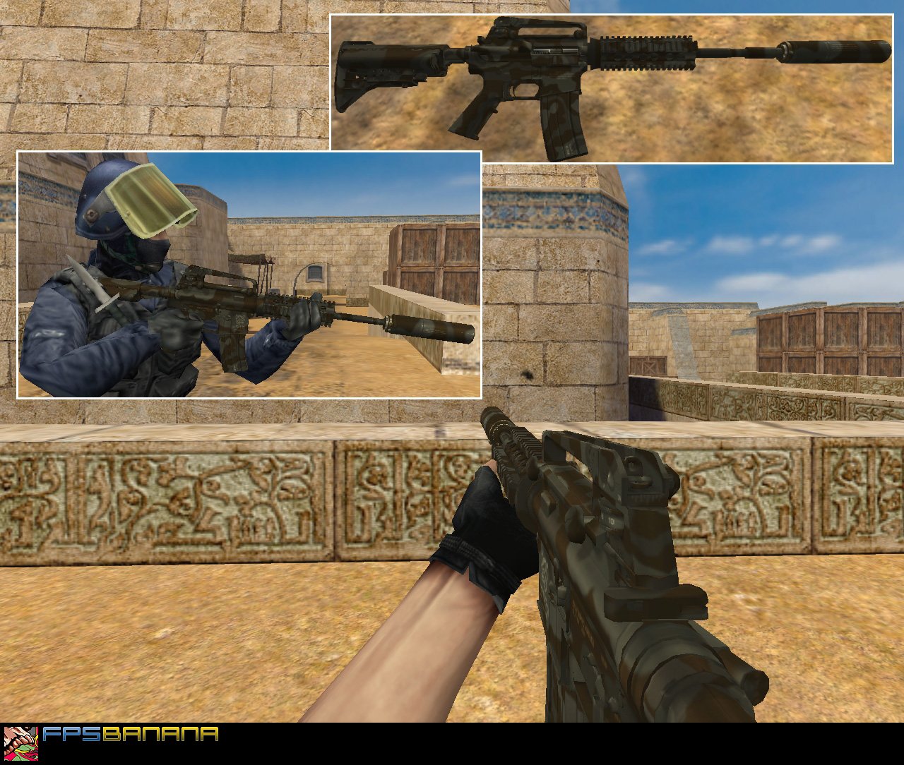 M4A1 RIS Pack for CZ [Counter-Strike: Condition Zero] [Mods]