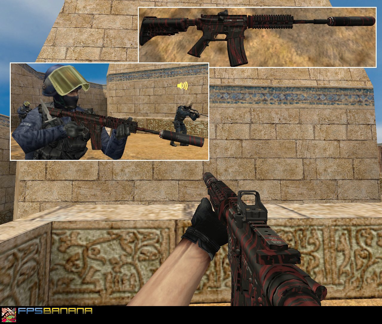 M4A1 RIS Pack for CZ [Counter-Strike: Condition Zero] [Mods]