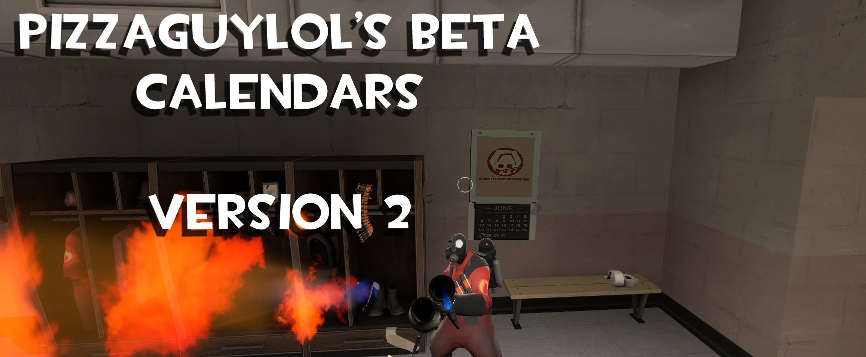 Beta Style Calendars VERSION 2 *UPDATED* [Team Fortress 2] [Mods]