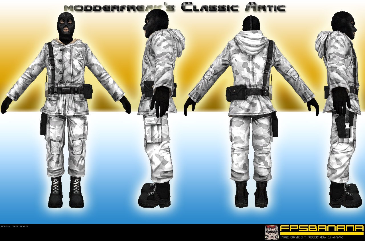 Modderfreak's Classic Artic Mod for Counter-Strike: Source | CS:S Mods
