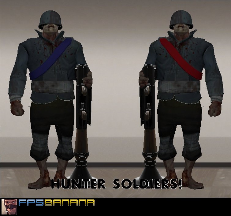 Hunter Style Soldiers! Mod for Team Fortress 2 | TF2 Mods