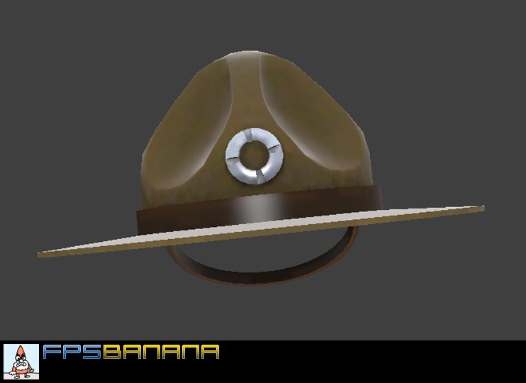 Sergeant's Drill Hat Mod for Team Fortress 2 | TF2 Mods