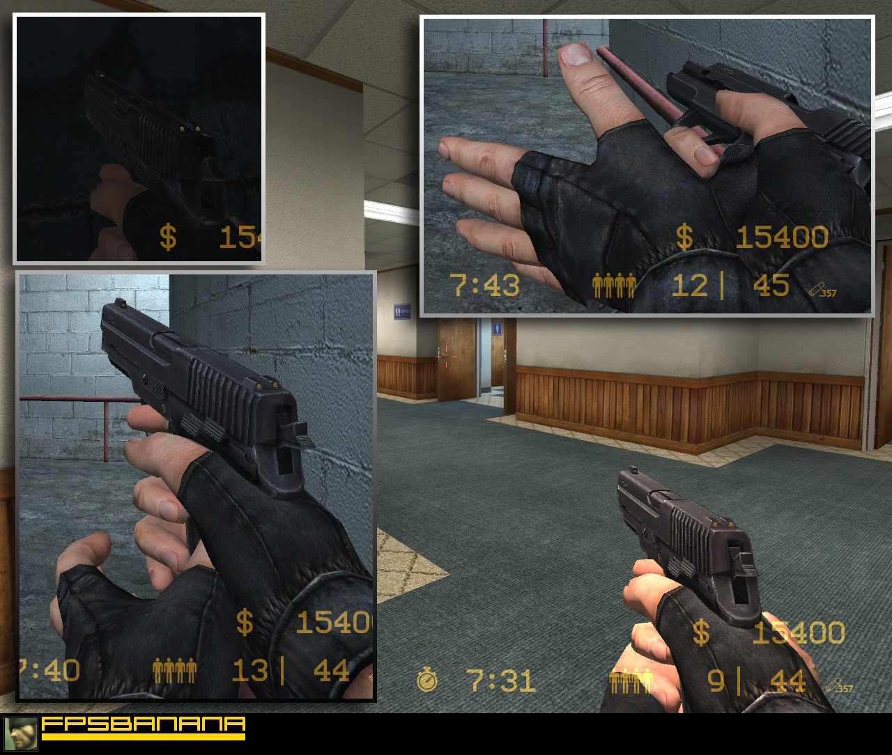 Default p228 retextured Mod for Counter-Strike: Source | CS:S Mods