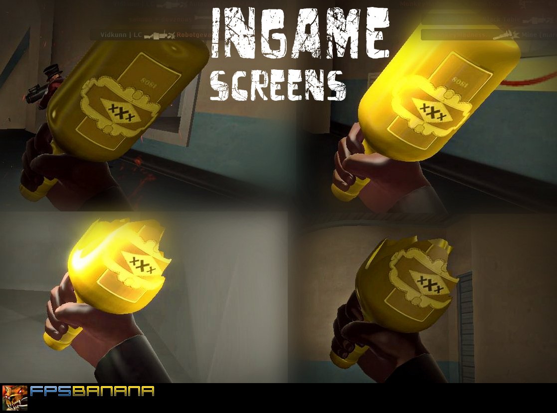 Golden Bottle Mod for Team Fortress 2 | TF2 Mods