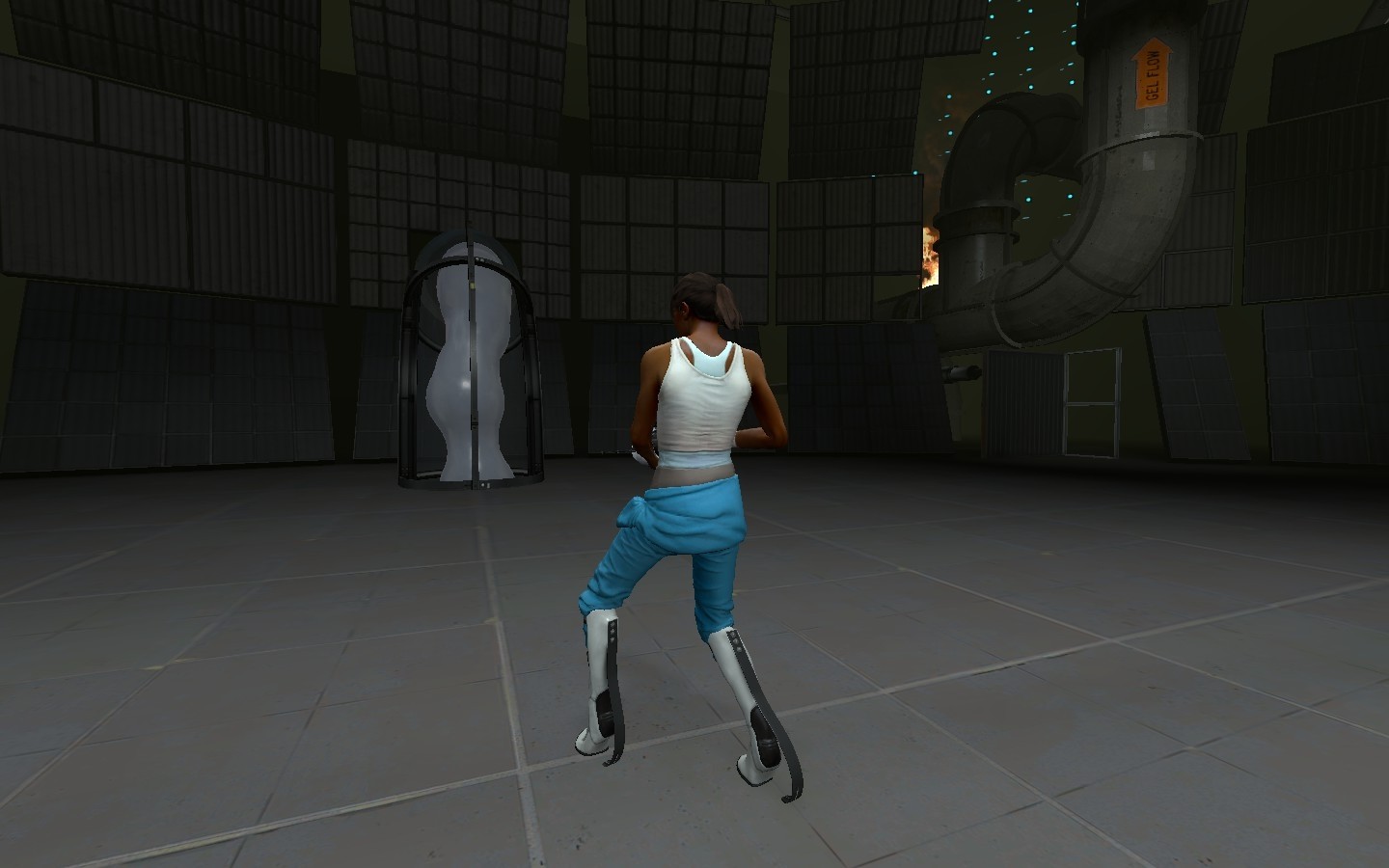 Brown Chell Mod for Portal 2 | P2 Mods