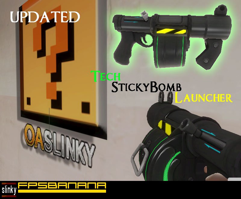 Tech StickyBomb Launcher [Team Fortress 2] [Mods]