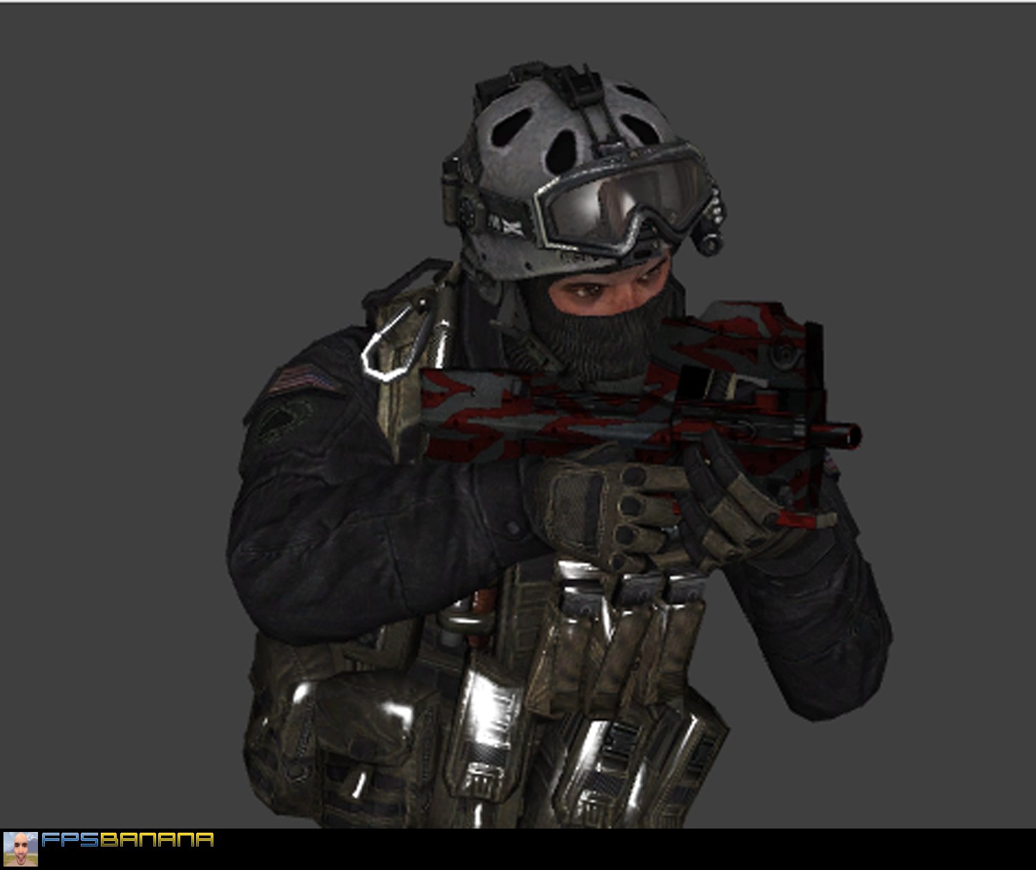 Red Tiger P90 [Counter-Strike: Source] [Mods]