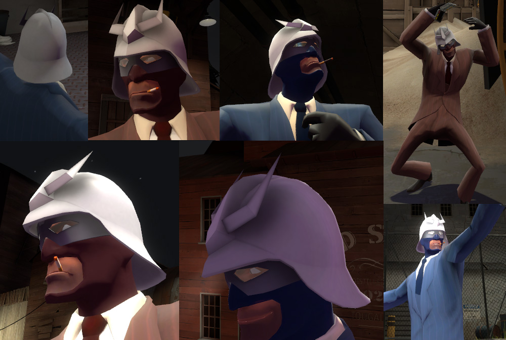 Char Aznable's Mask [Team Fortress 2] [Mods]