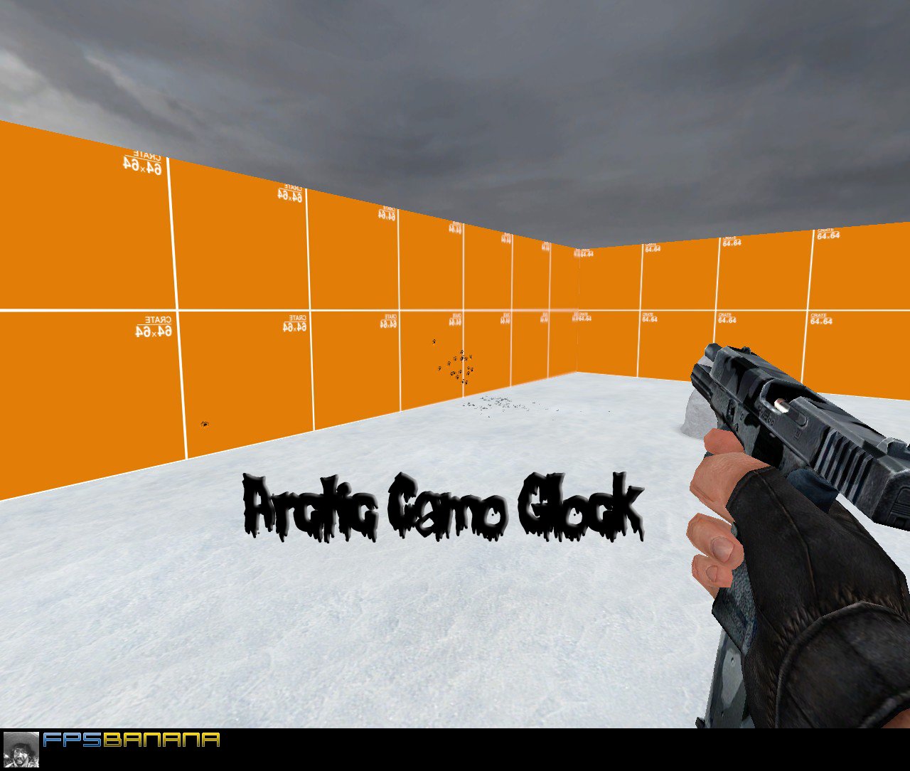 Arctic Camo Glock Mod for Counter-Strike: Source | CS:S Mods