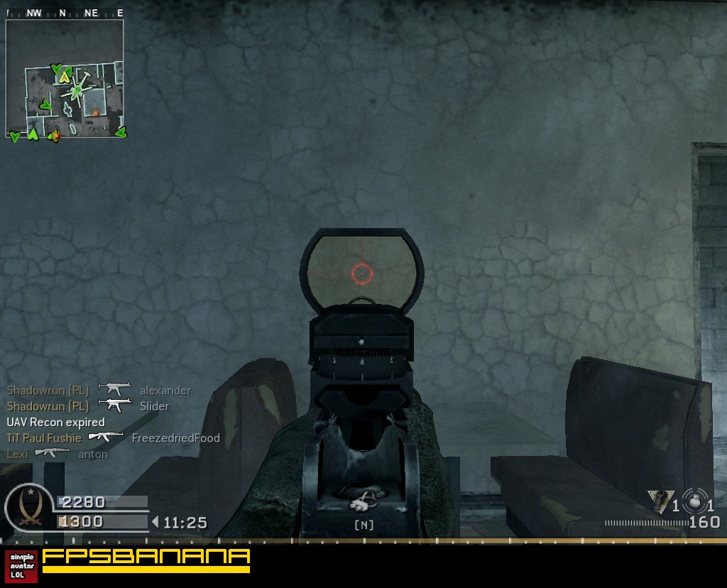 Eotech for red dot sight. Mod for Call of Duty 4: Modern Warfare | CoD4 ...