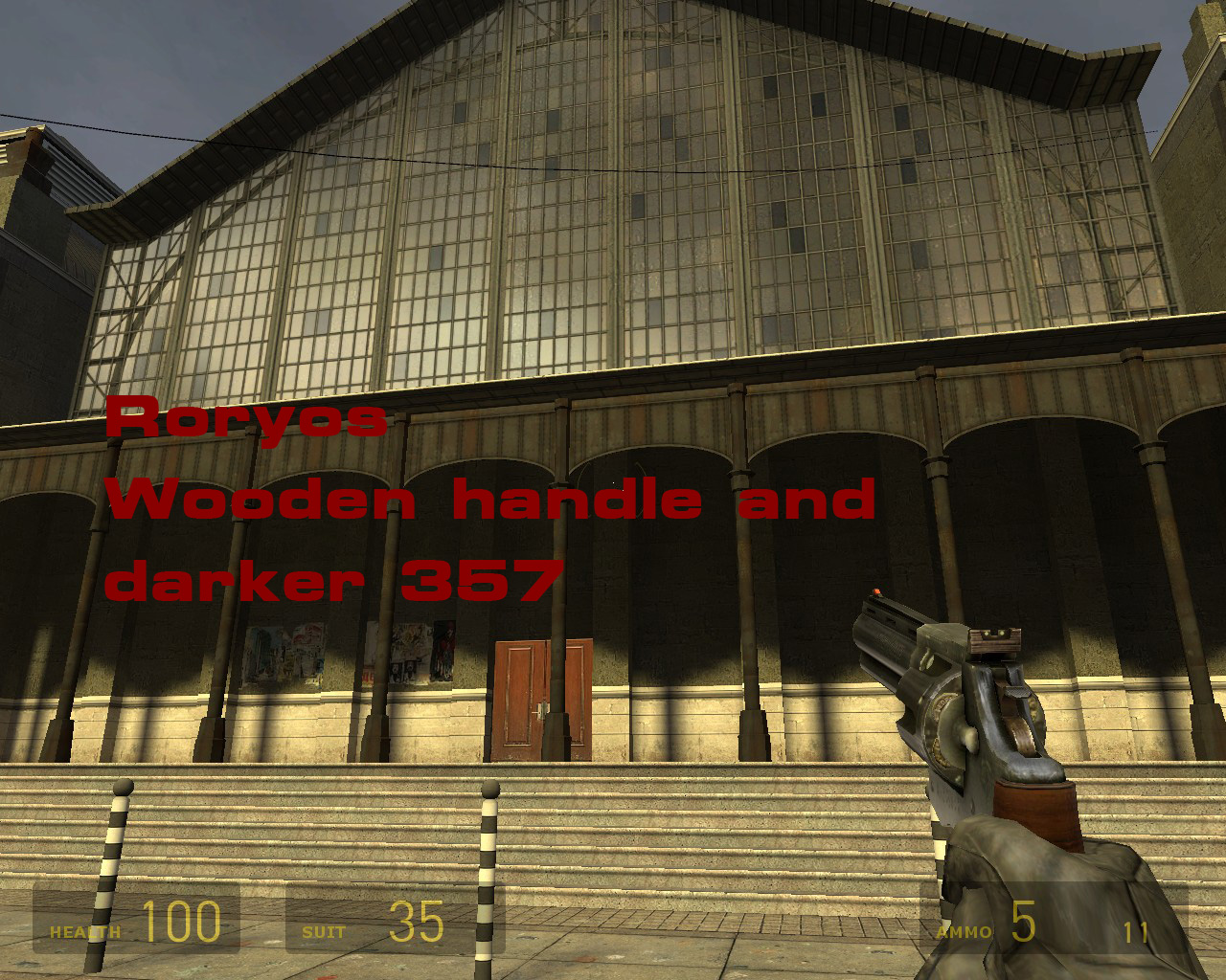 Wooden and darker 357 Mod for Half-Life 2 | HL2 Mods
