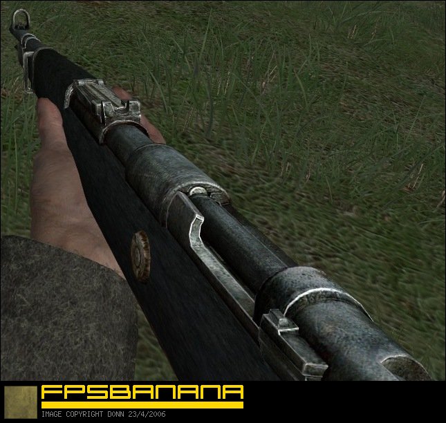 Goldenboy's Black Kar98k Skin Mod for Call of Duty 2 | CoD2 Mods